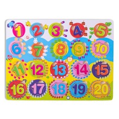 Encajable números del 1 al 20