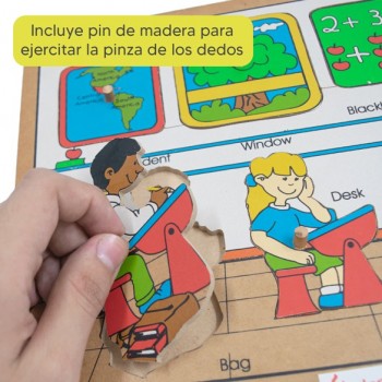 Rompecabezas la escuela