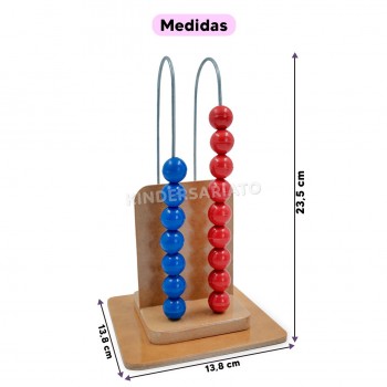Abaco curvo x2 filas
